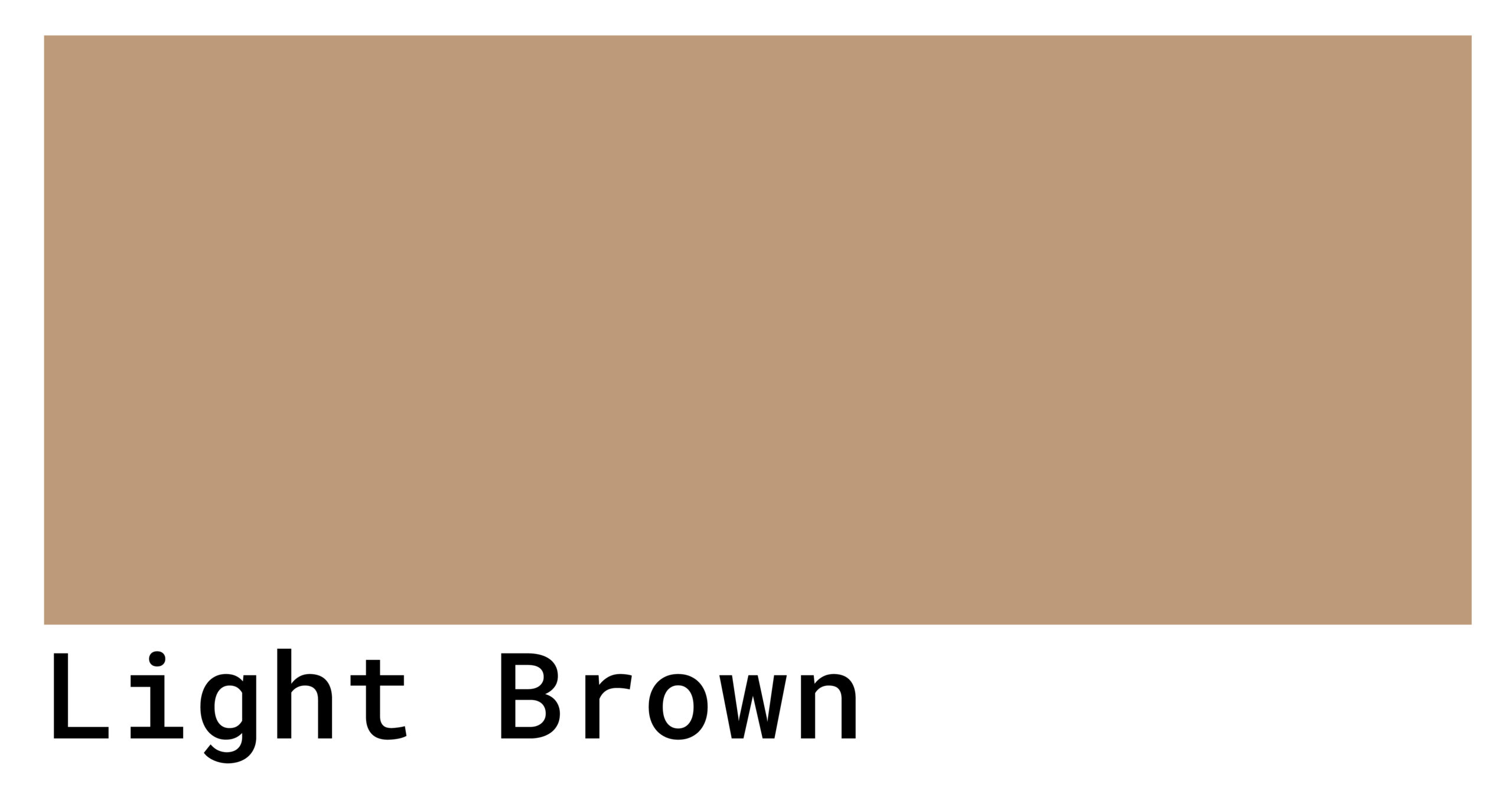 Light Brown Color