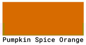 Pumpkin Spice Orange Color Codes - The Hex, RGB and CMYK Values That ...