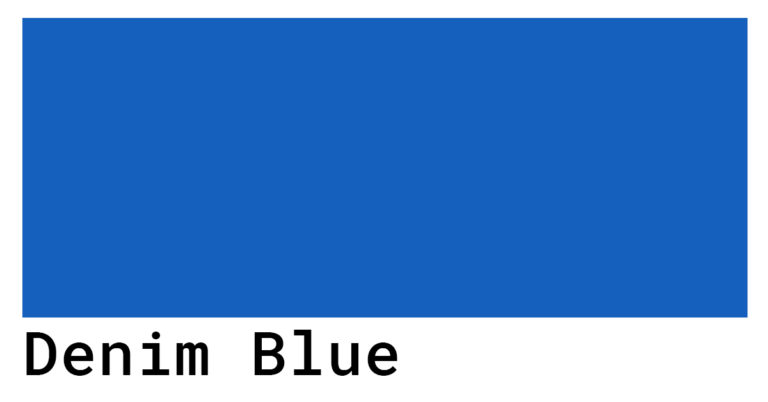 Denim Blue Color Codes - The Hex, RGB and CMYK Values That You Need