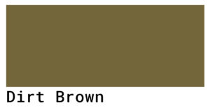 Dirt Brown Color Codes - The Hex, RGB and CMYK Values That You Need