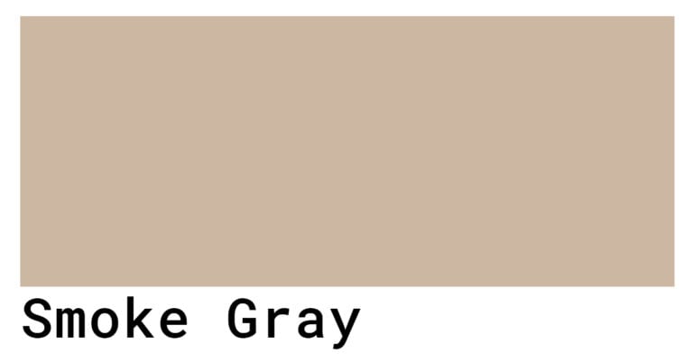 Smoke Gray Color Codes - The Hex, RGB and CMYK Values That You Need