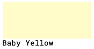 Baby Yellow Color Codes - The Hex, RGB and CMYK Values That You Need