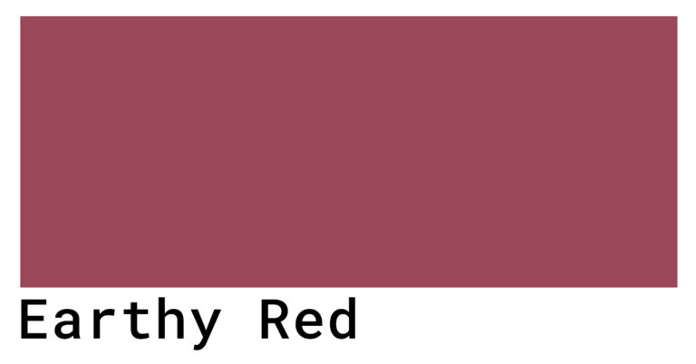 Earthy Red Color Codes - The Hex, RGB and CMYK Values That You Need