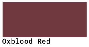 Oxblood Red Color Codes - The Hex, RGB and CMYK Values That You Need