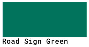 Road Sign Green Color Codes - The Hex, RGB and CMYK Values That You Need