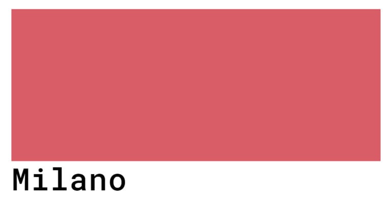 Milano Color Codes - colorcodes.io